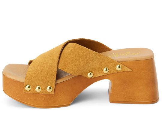 Matisse Venice Platform / tan – Olive + Iron